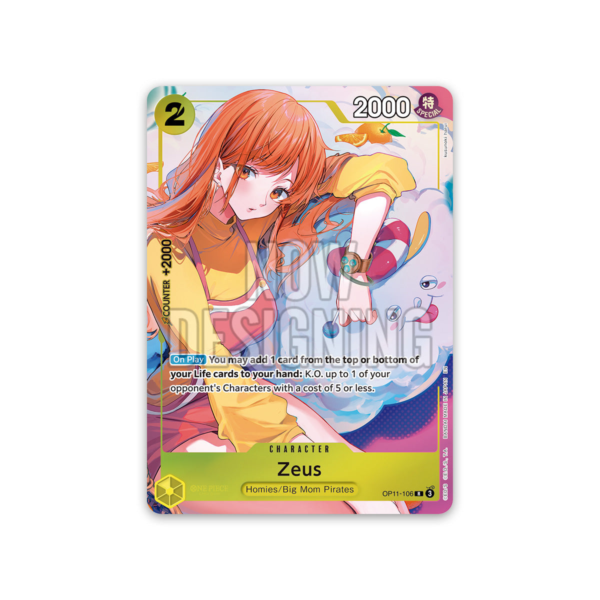 One Piece CG: Nami & Zeus Playmat (Premium 24-25 edition) – The SOOG