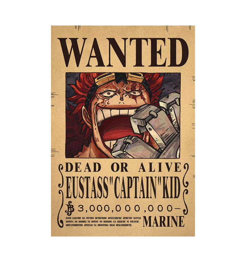 ONE PIECE - Wanted Poster: Eustass Kid post-Wano (40x29) – The SOOG