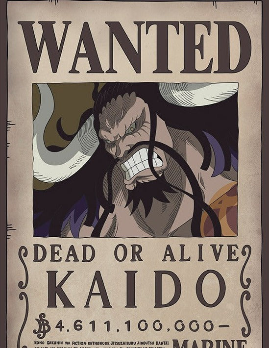 ONE PIECE - Wanted Poster: Kaido (52x35) – The SOOG